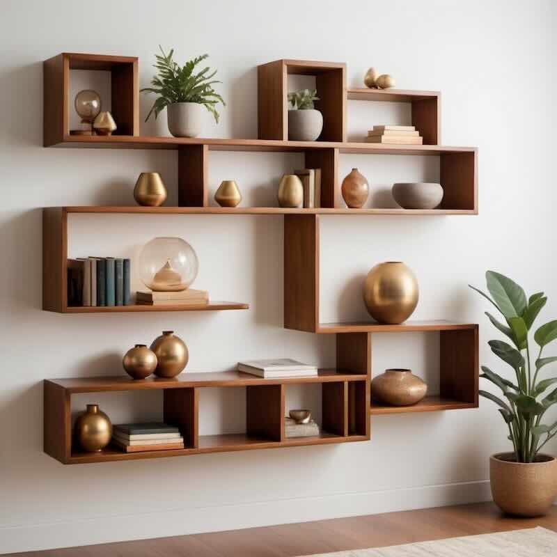Chic Simplicity: The Art of Mid-Century Modern Wall Shelves - Mid ...